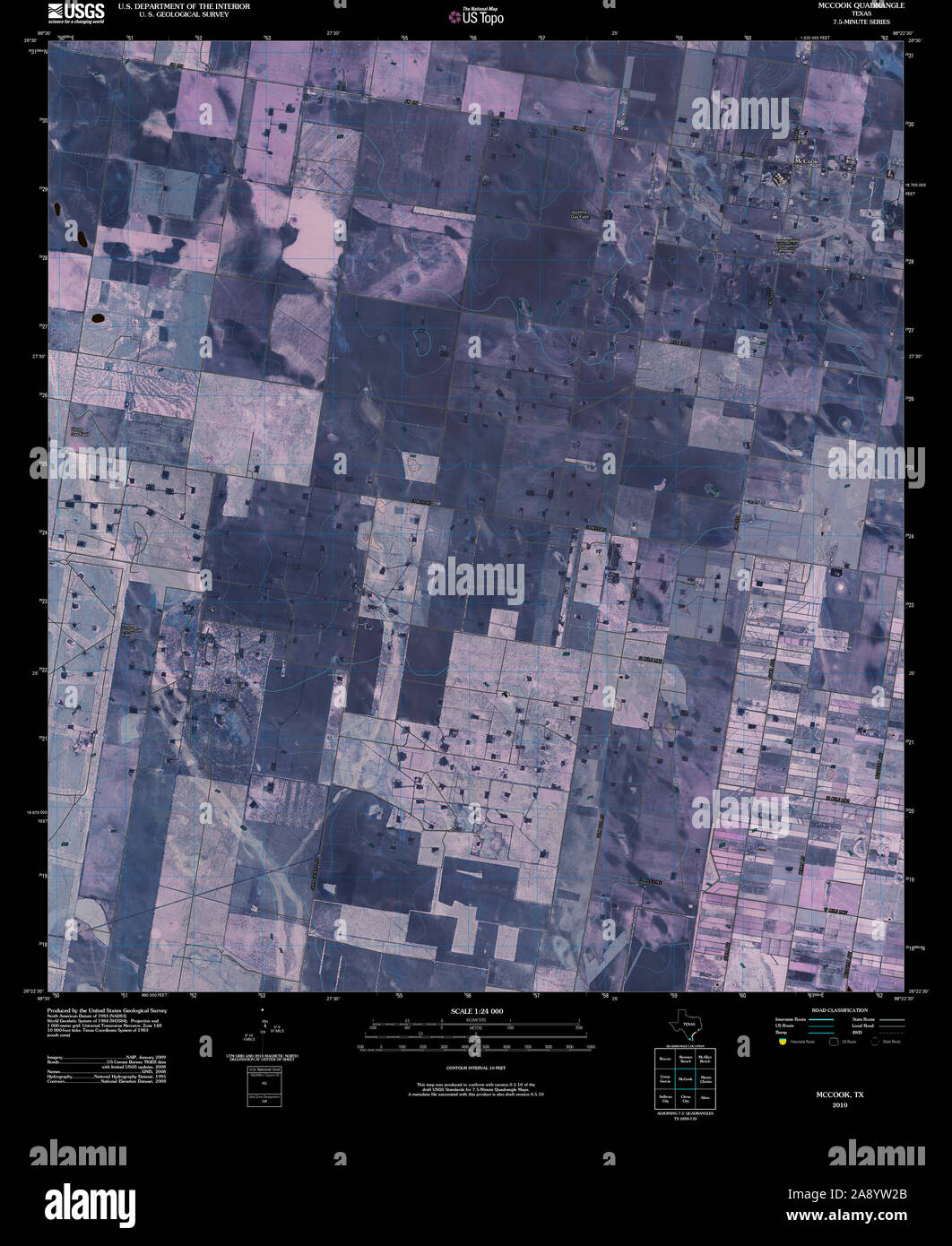 Mccook map hi-res stock photography and images - Alamy