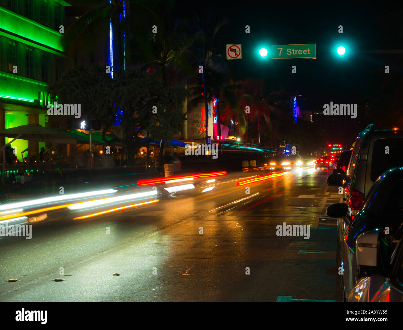 Miami Neon Light High Resolution Stock Photography and Images - Alamy