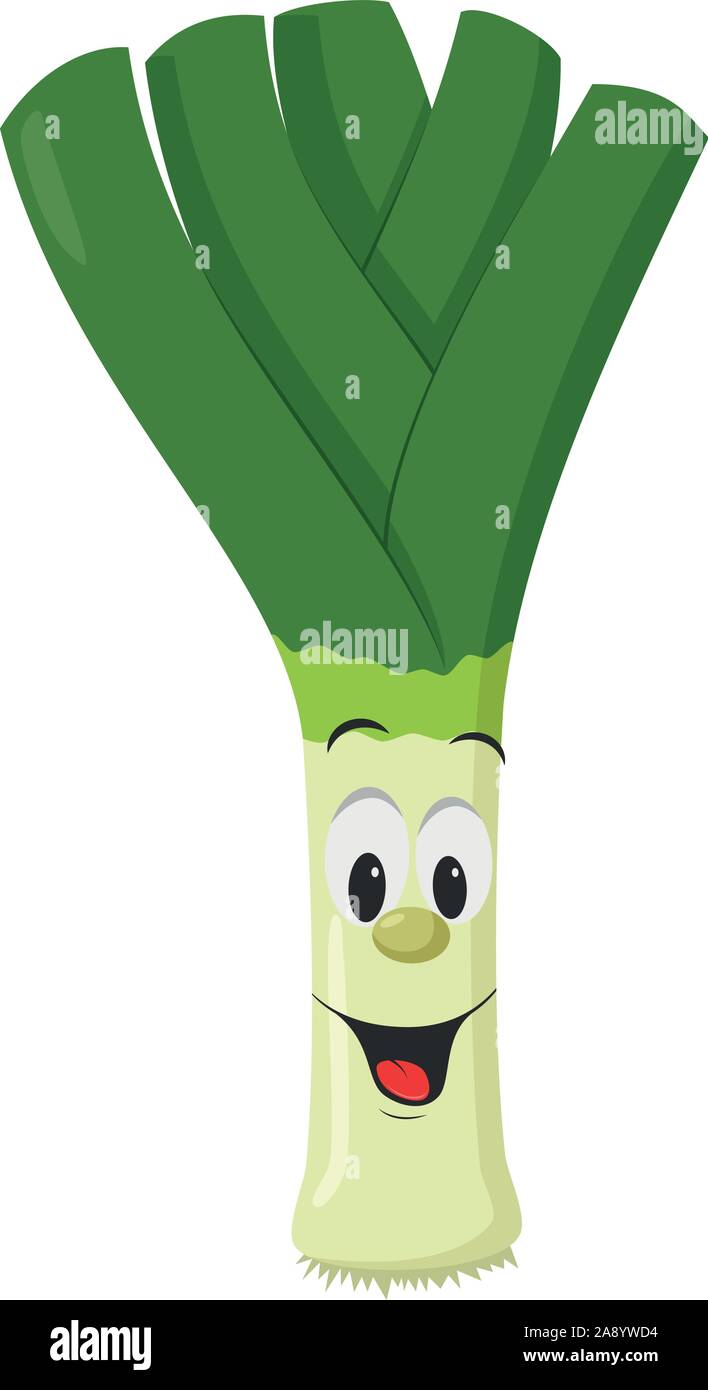 Vegetables Characters Collection Vector Illustration Of A Funny And