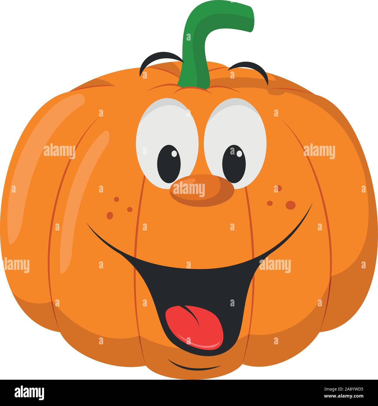 Vegetables Characters Collection: Vector illustration of a funny and ...