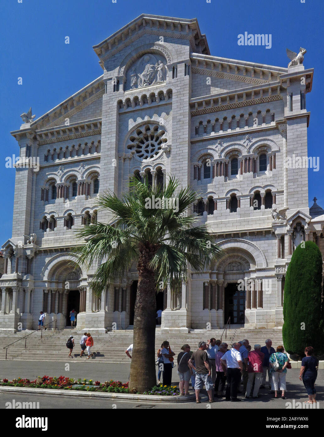 Monte Carlo.Principality of Monaco.Cathedral Stock Photo - Alamy