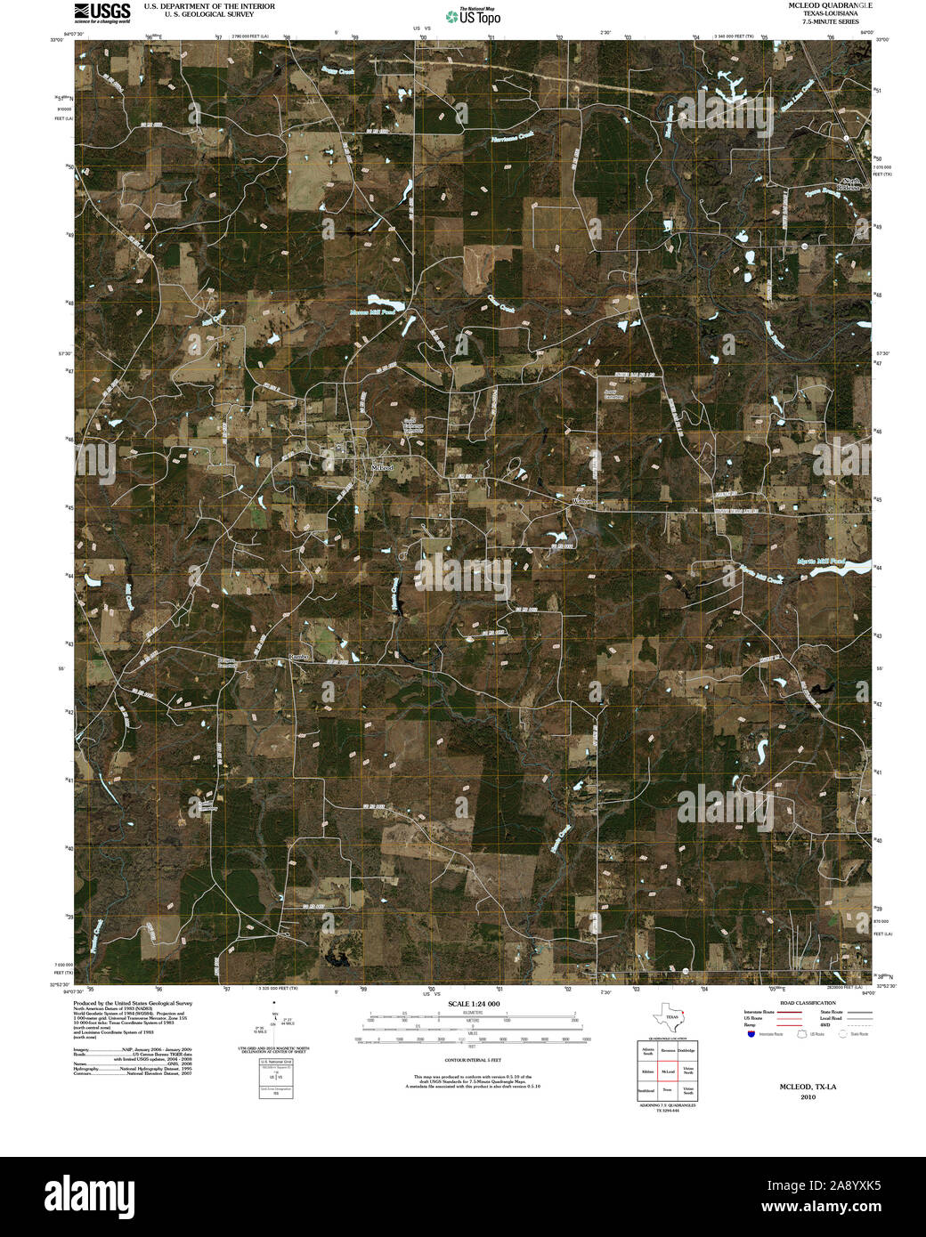 Mcleod map hi-res stock photography and images - Alamy
