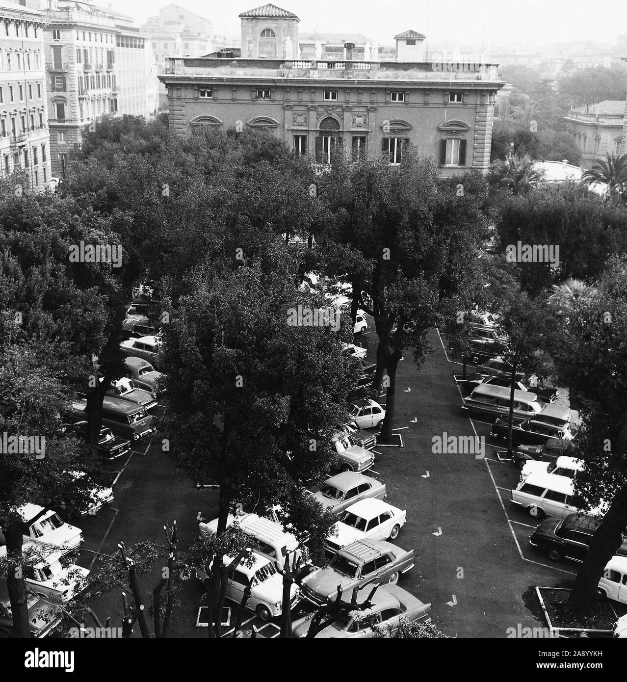 Rome - Annex Office Building - 1965 Stock Photo - Alamy