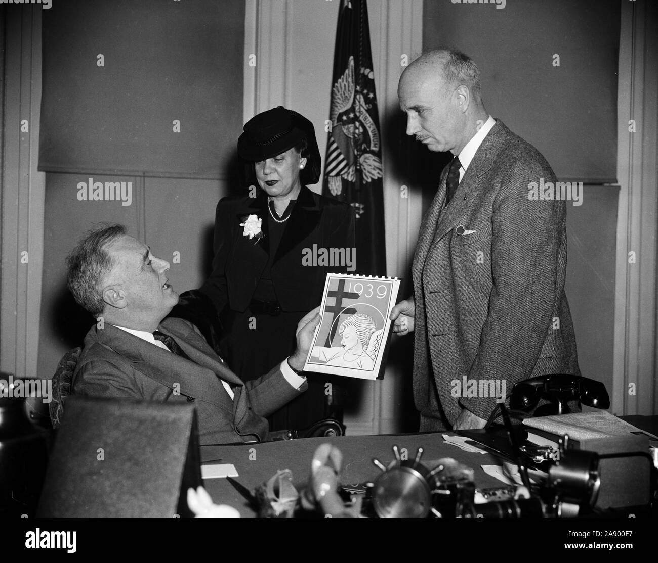 President roosevelt and 1939 hi-res stock photography and images - Alamy