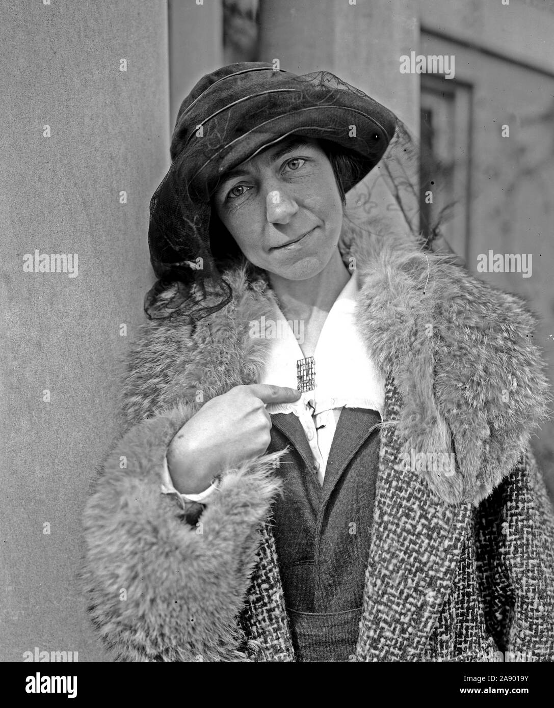 Miss Julia Emory, Woman's suffragette ca. 1905-1935 Stock Photo - Alamy