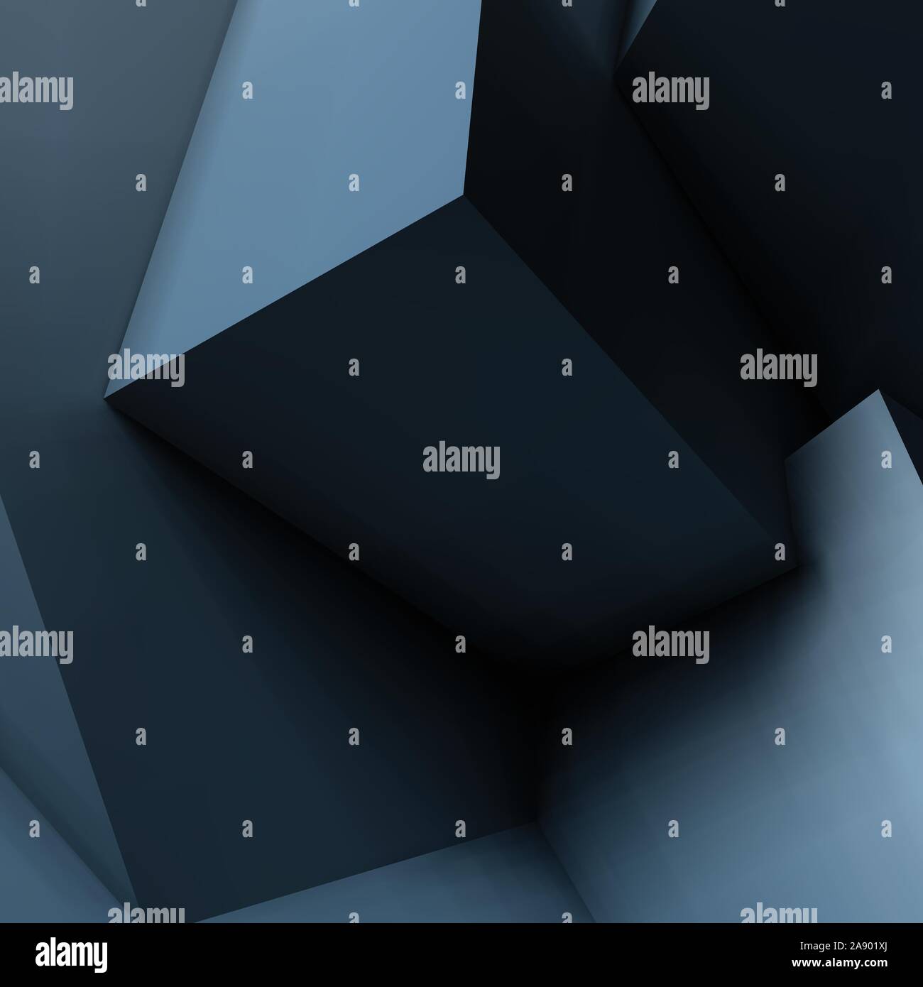 Abstract geometric background with overlapping cubes Stock Vector Image ...