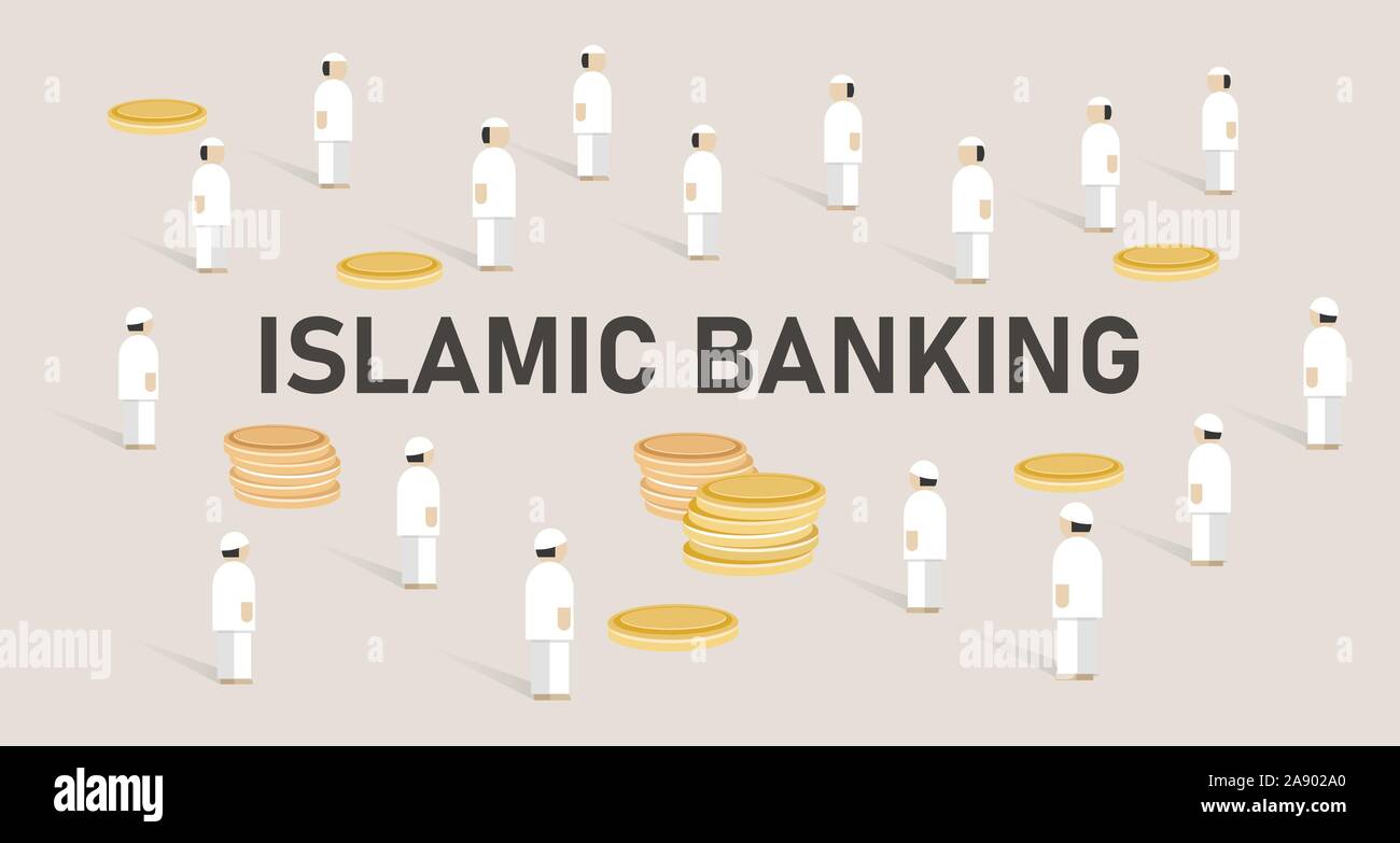 Islamic banking. Concept of managing money using shariah Islam religion ...