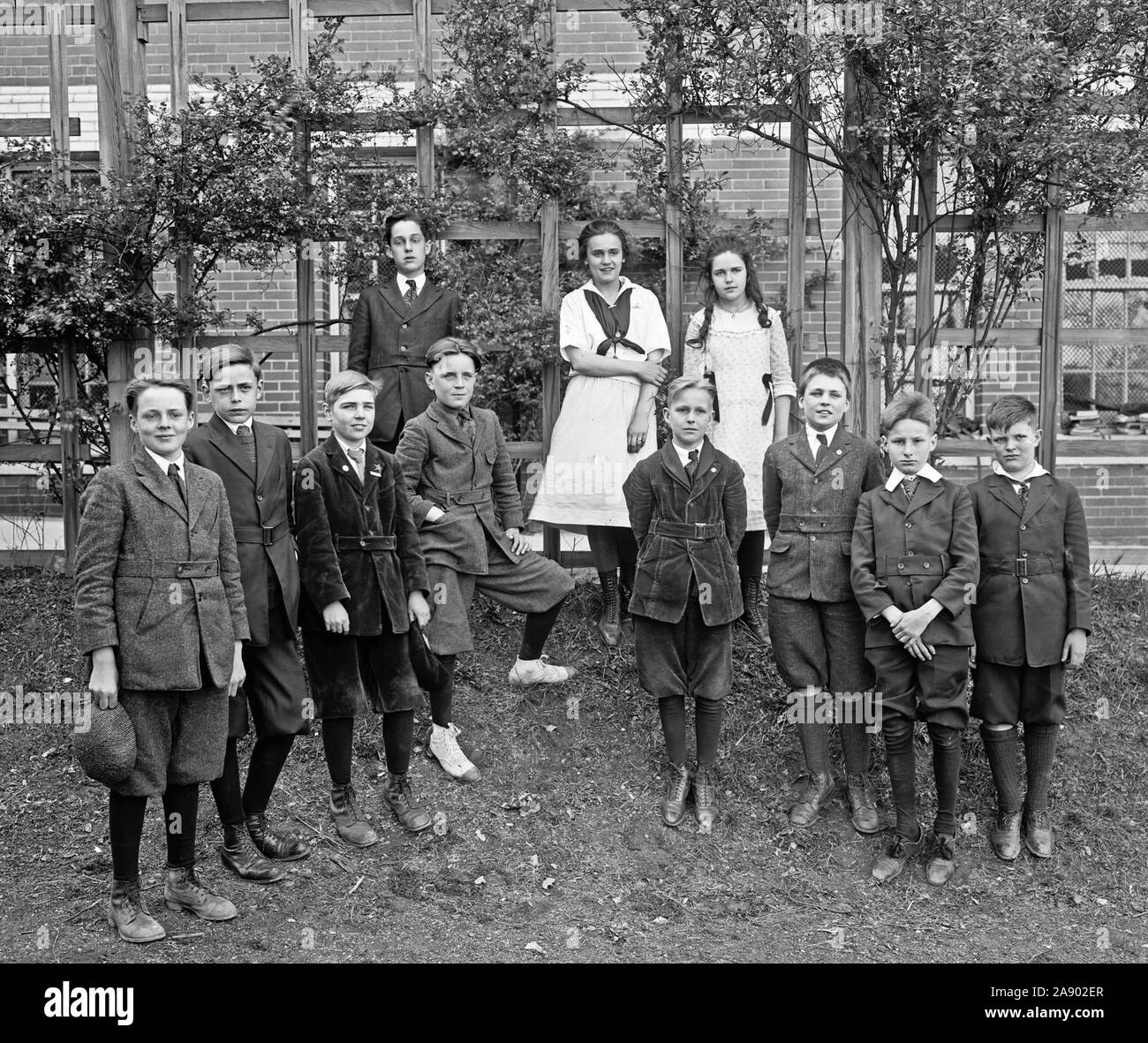Eaton School ca. 1910-1920 Stock Photo - Alamy