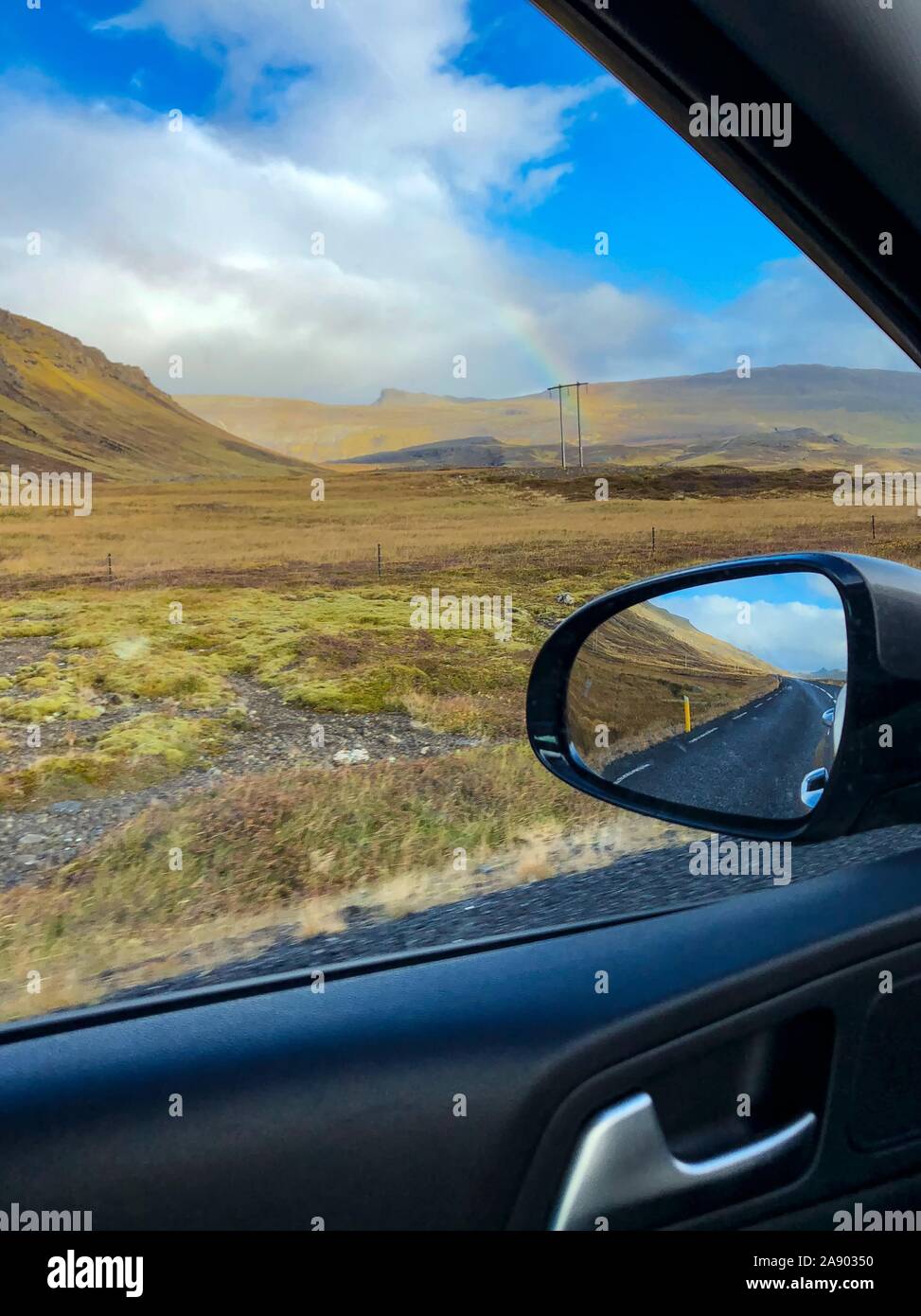 Highway road background looking out hi-res stock photography and images ...