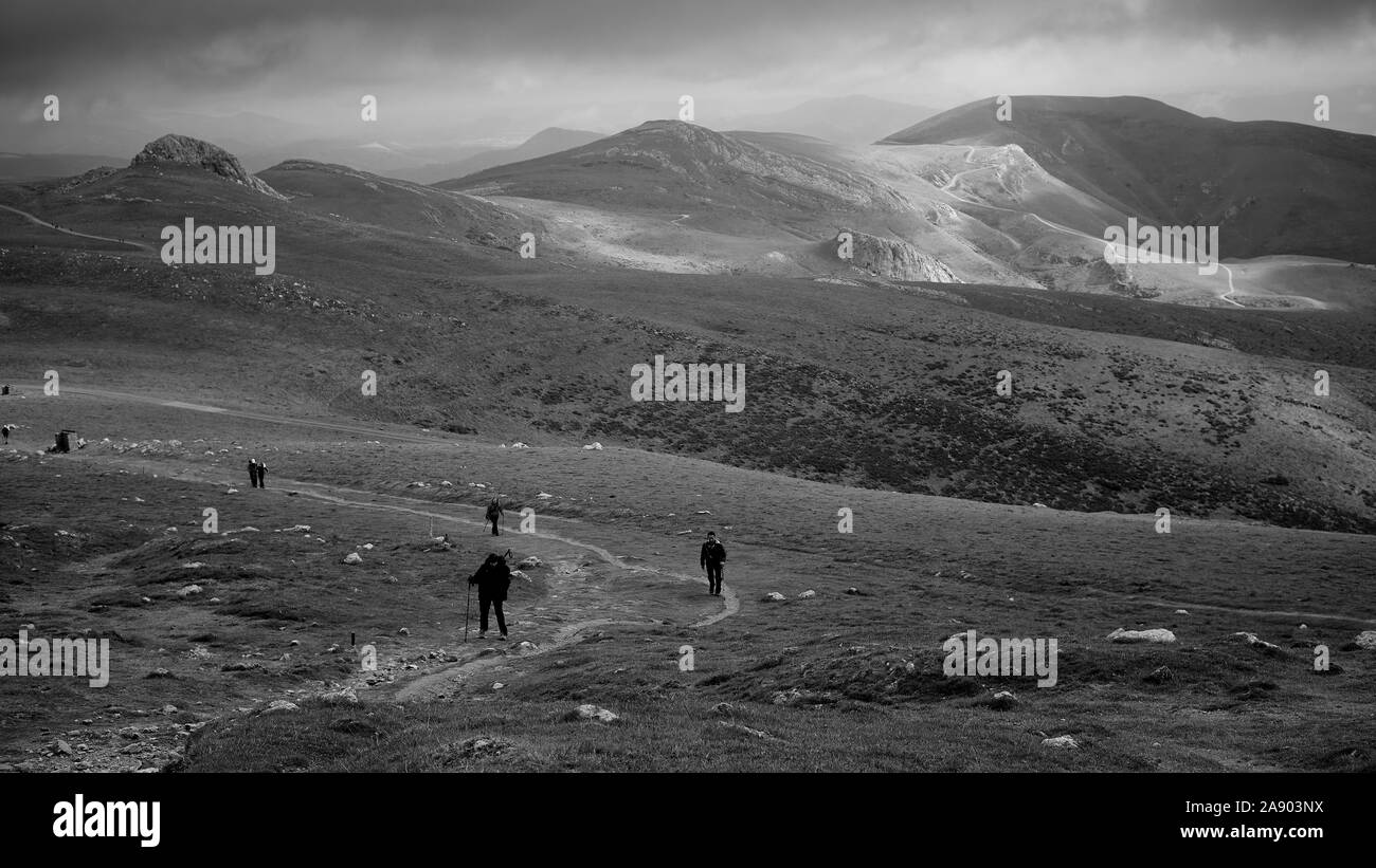 Hike in france Black and White Stock Photos & Images - Alamy