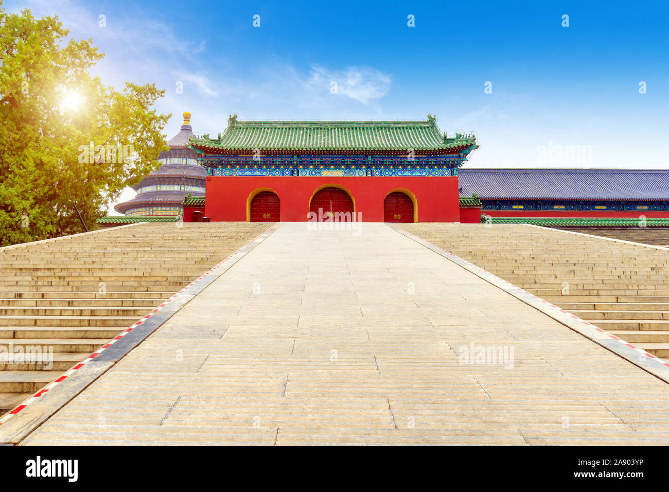 Chinese-style ancient architecture, Beijing, China Stock Photo - Alamy