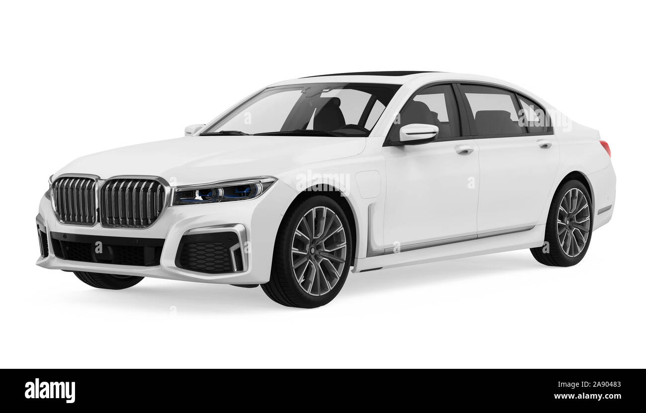 Sedan Car Isolated Stock Photo - Alamy