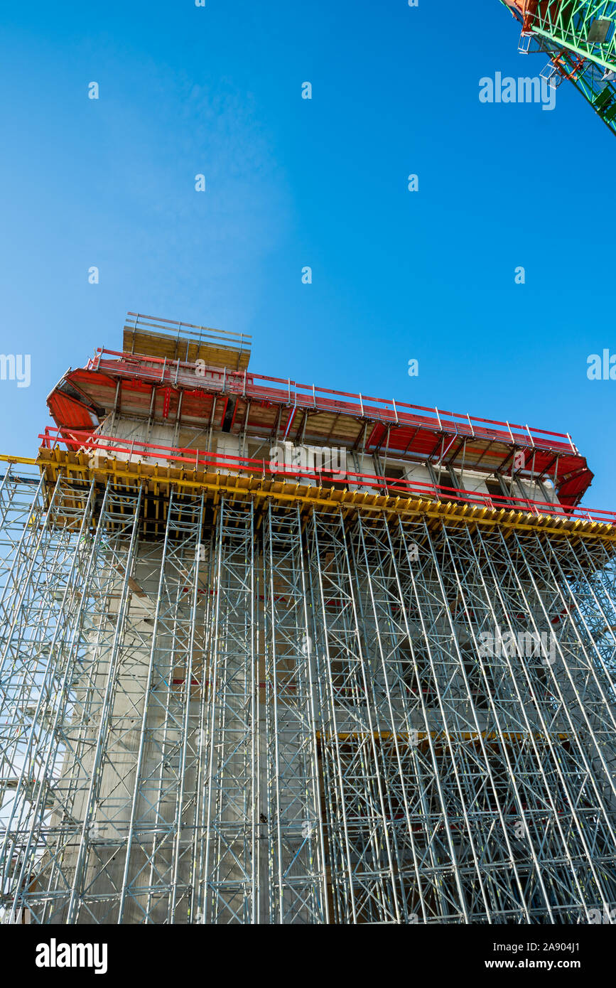 building construction. big building construction Stock Photo - Alamy