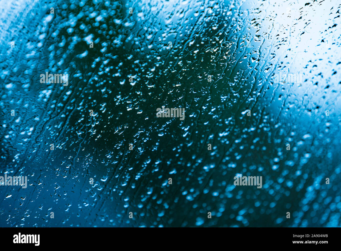Heavy rain blue background hi-res stock photography and images - Alamy