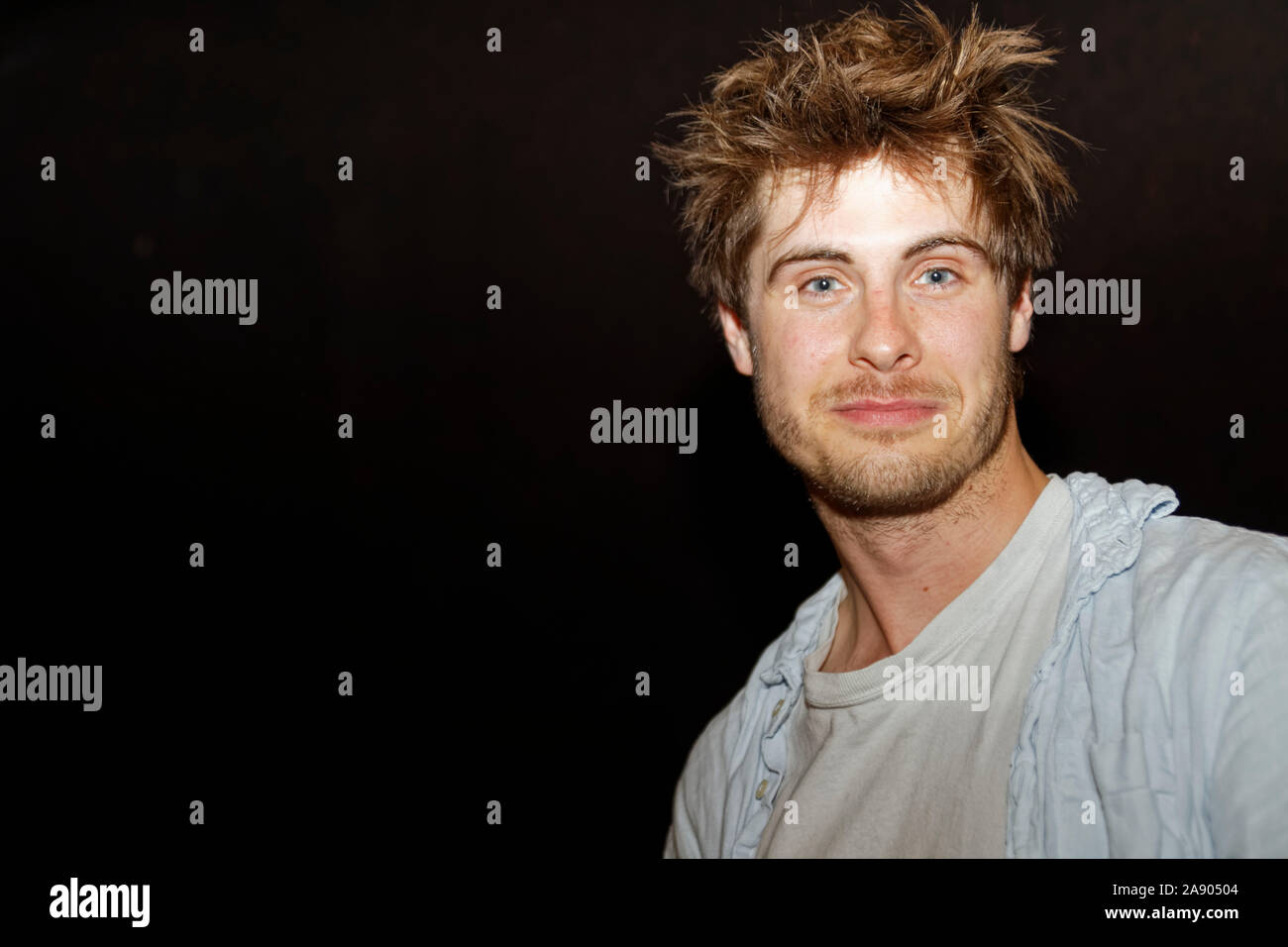 Sete, France. 9th July, 2019. Hélie Chomiac, director, attends the ...