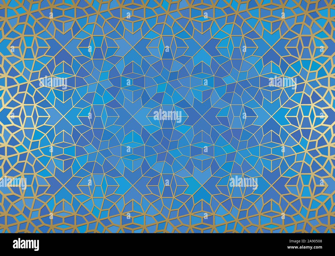 Abstract background with islamic ornament, arabic geometric texture ...