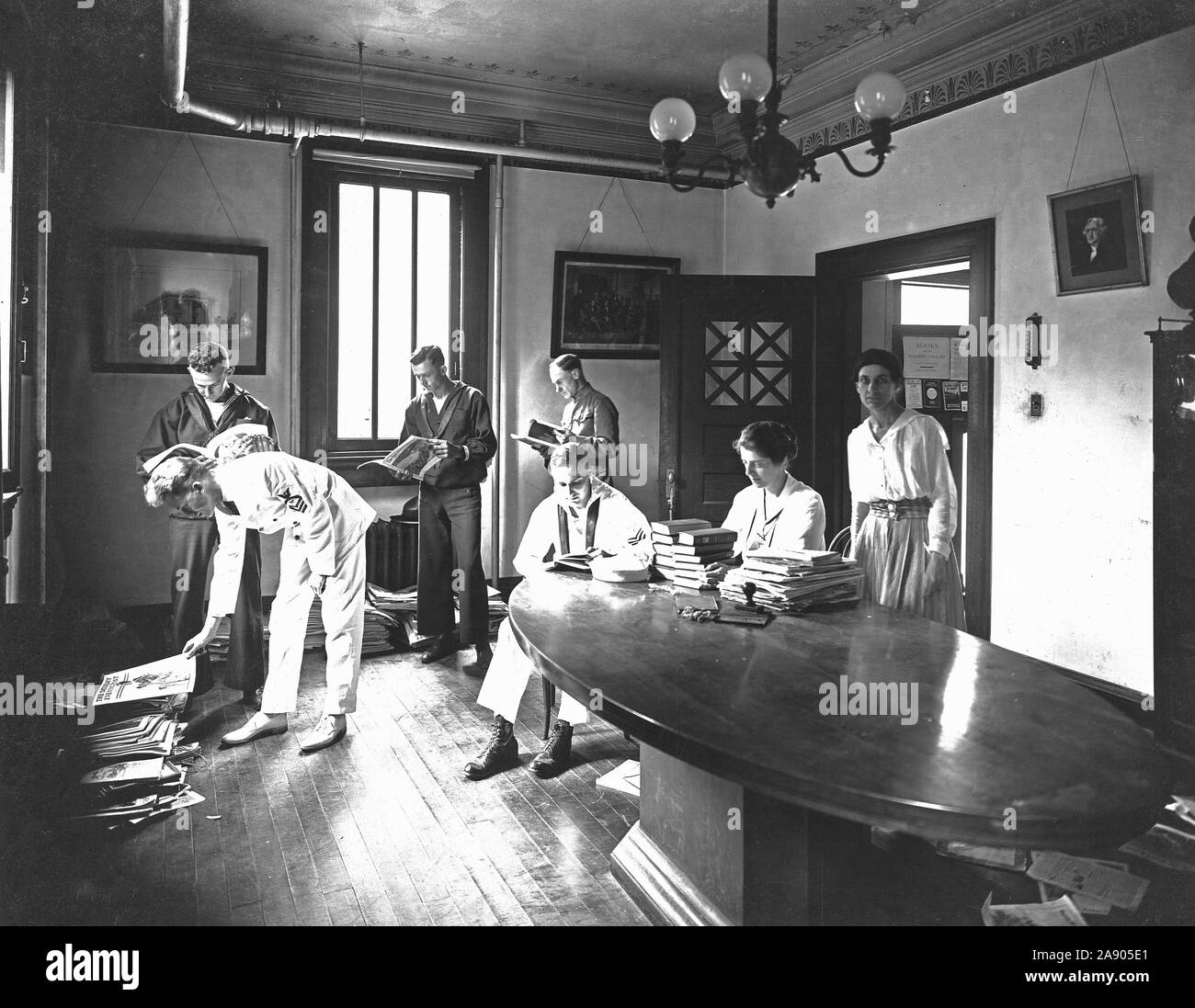 1918 norfolk library hi-res stock photography and images - Alamy