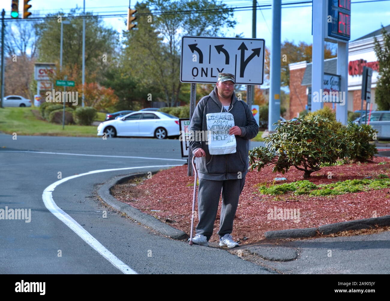 Homeless veteran hi-res stock photography and images - Alamy