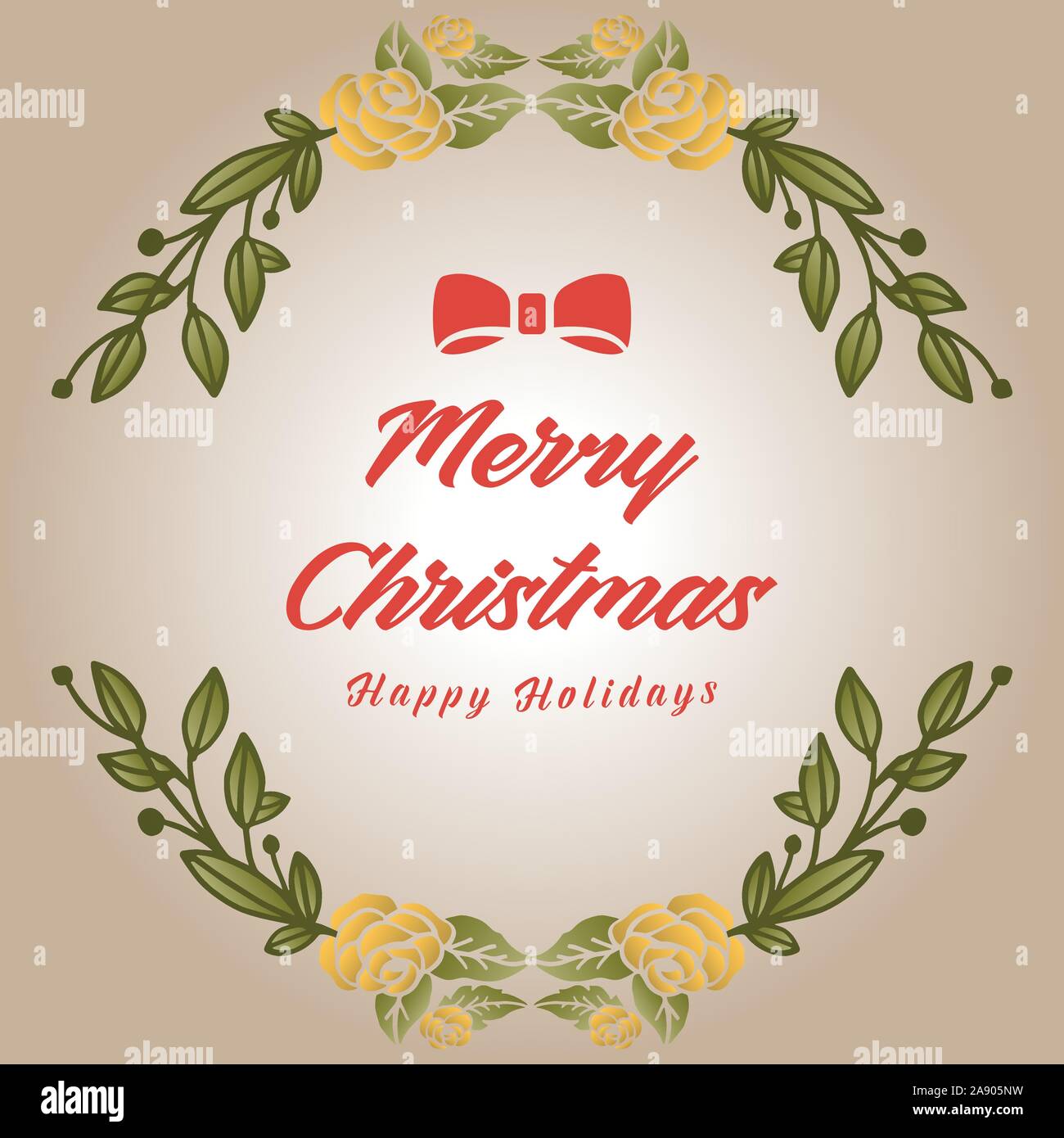 Banner vintage of merry christmas happy holiday, with seamless abstract ...