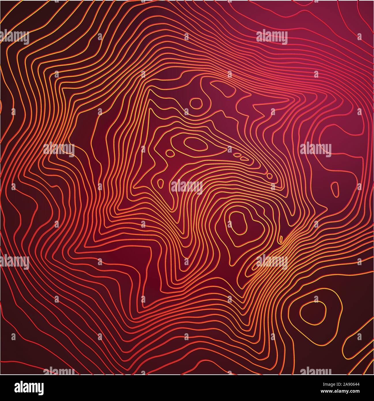 Topographic map colorful abstract background with contour lines Stock ...