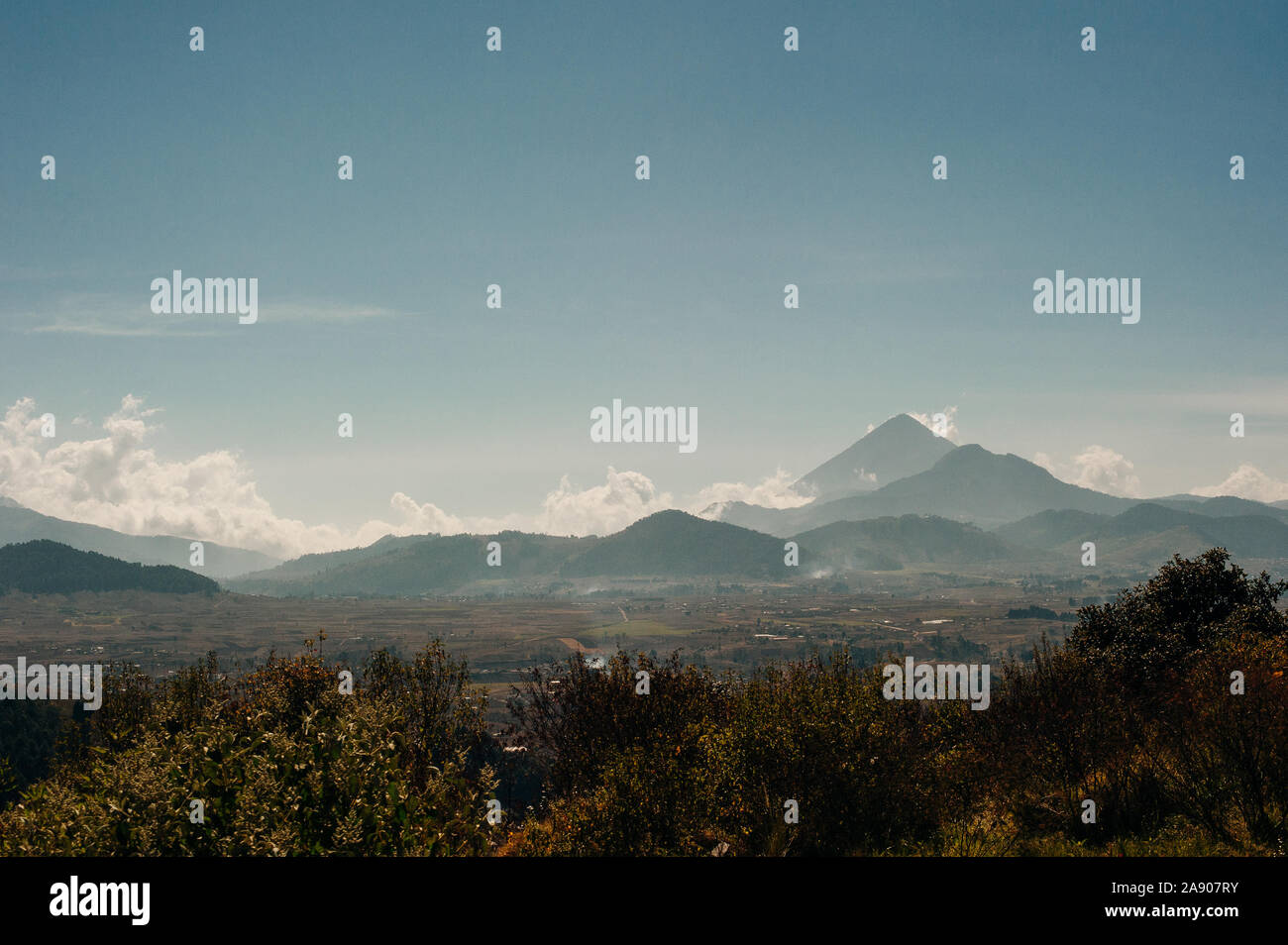 Santa maria volcano hi-res stock photography and images - Alamy