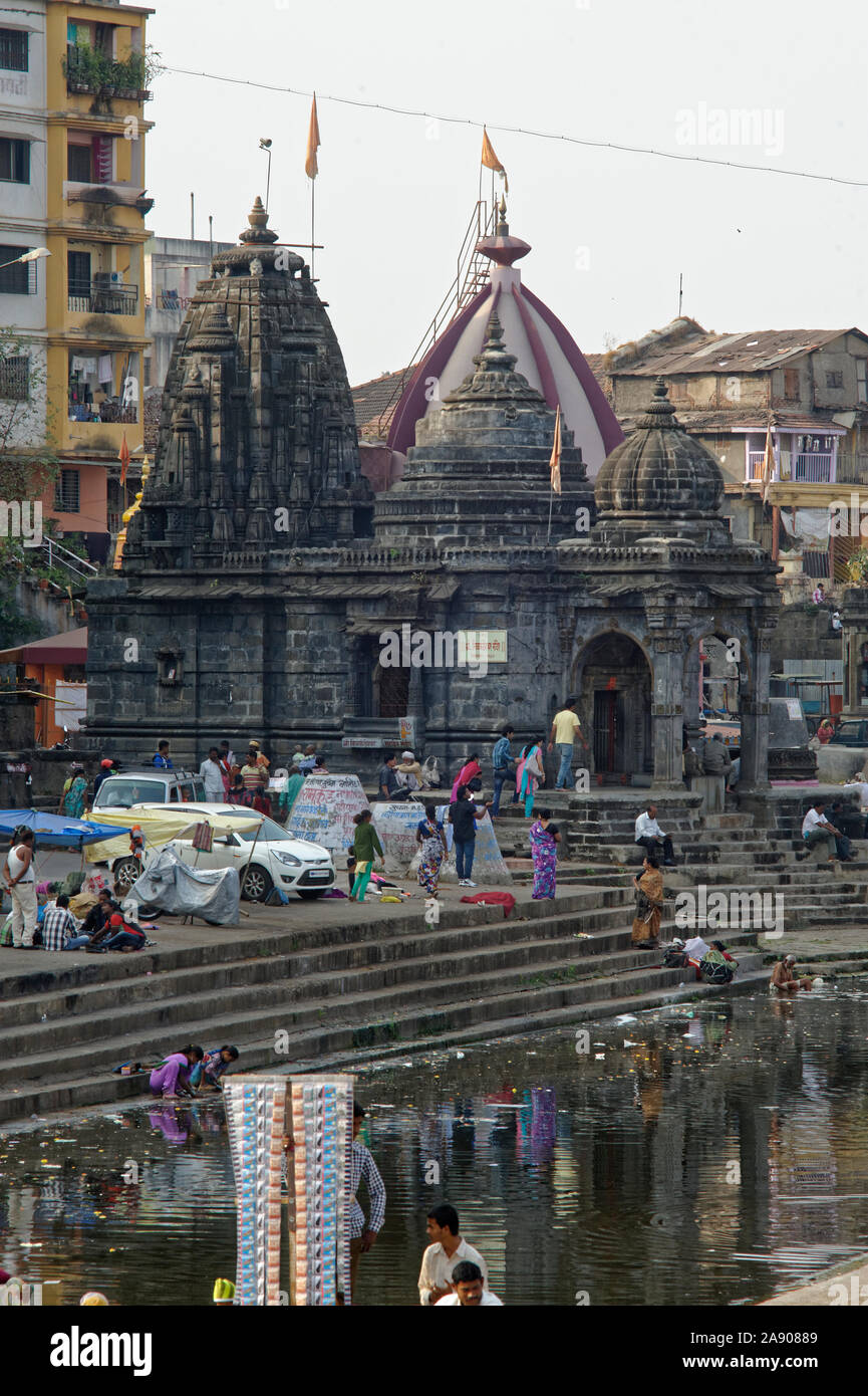 Godavari ghat nashik hi-res stock photography and images - Alamy