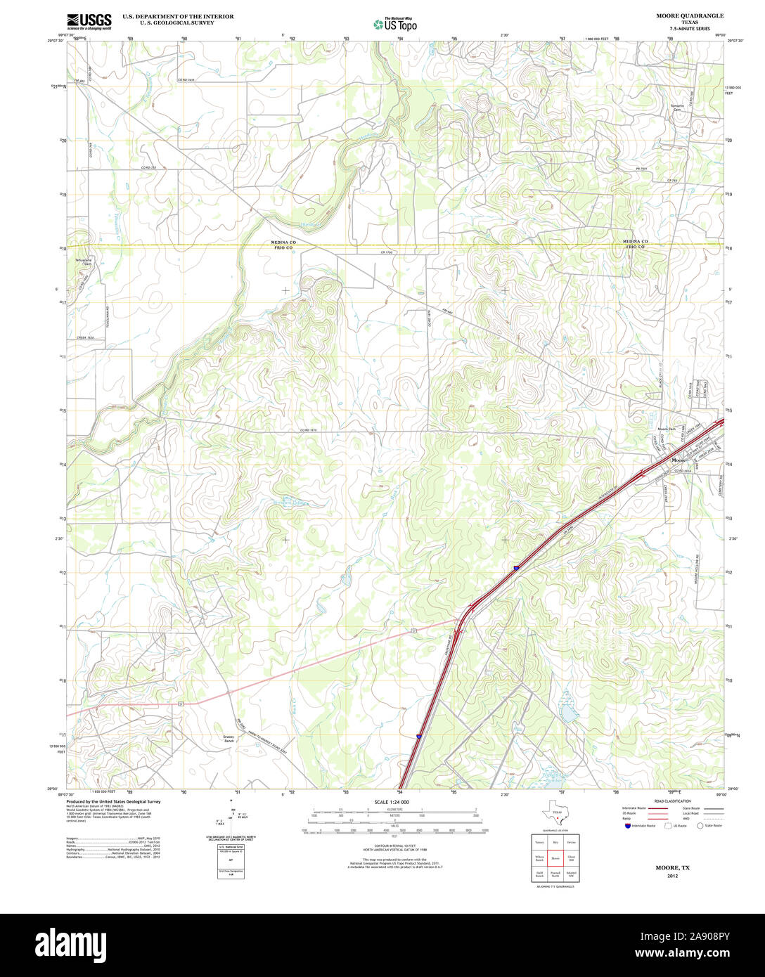 Moore map hi-res stock photography and images - Alamy