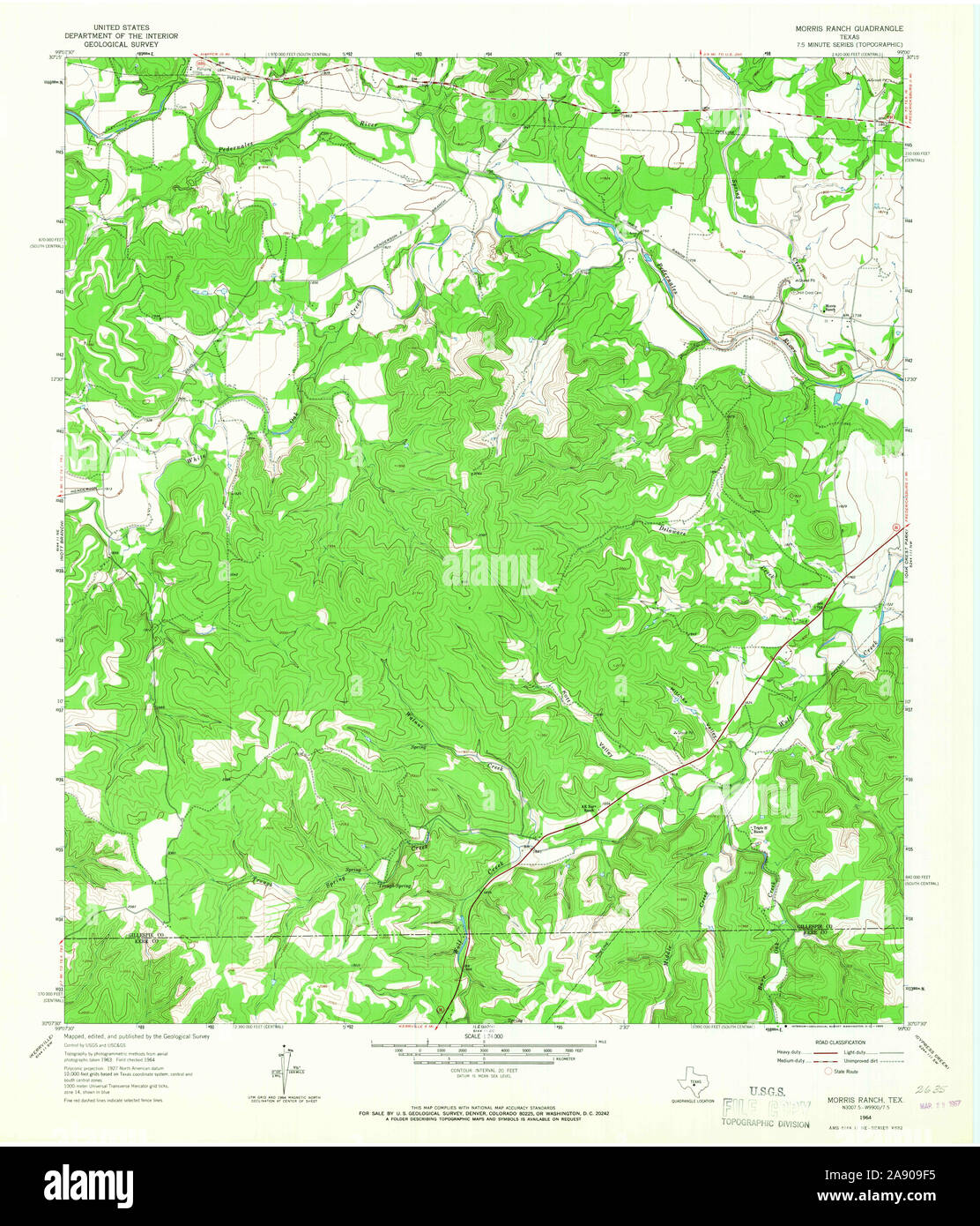 Morris texas map hi-res stock photography and images - Alamy