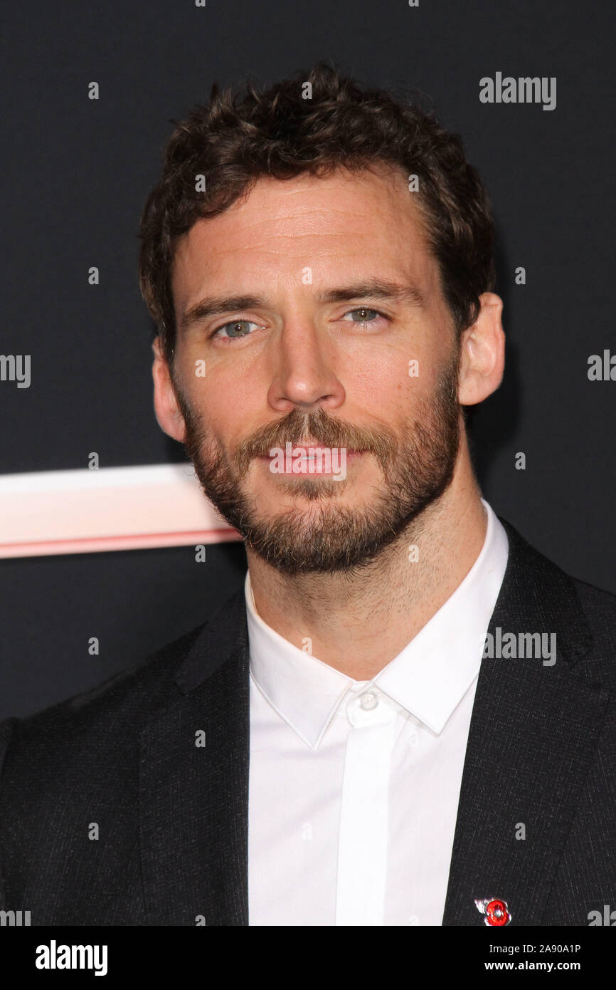 Los Angeles, USA. 11th Nov, 2019. Sam Claflin at Columbia Pictures ...