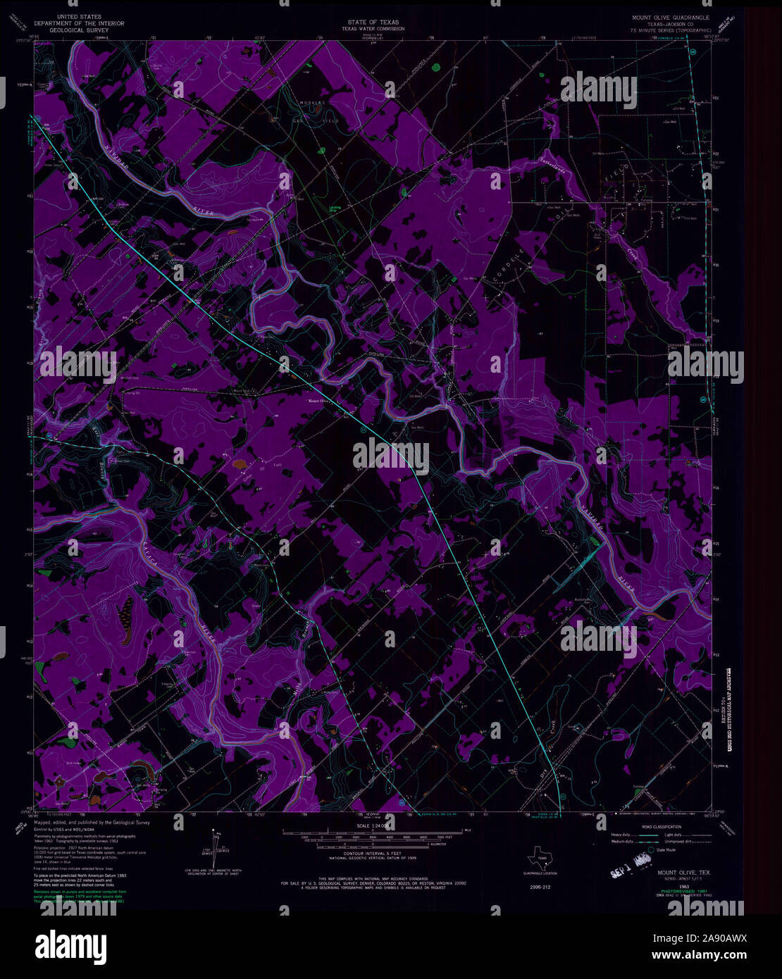 Map of mount olive hi-res stock photography and images - Alamy