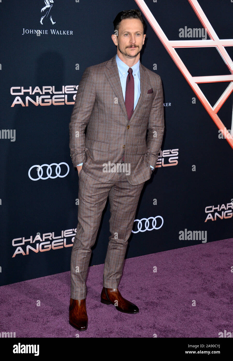 Los Angeles, USA. 11th Nov, 2019. Jonathan Tucker at the world premiere ...