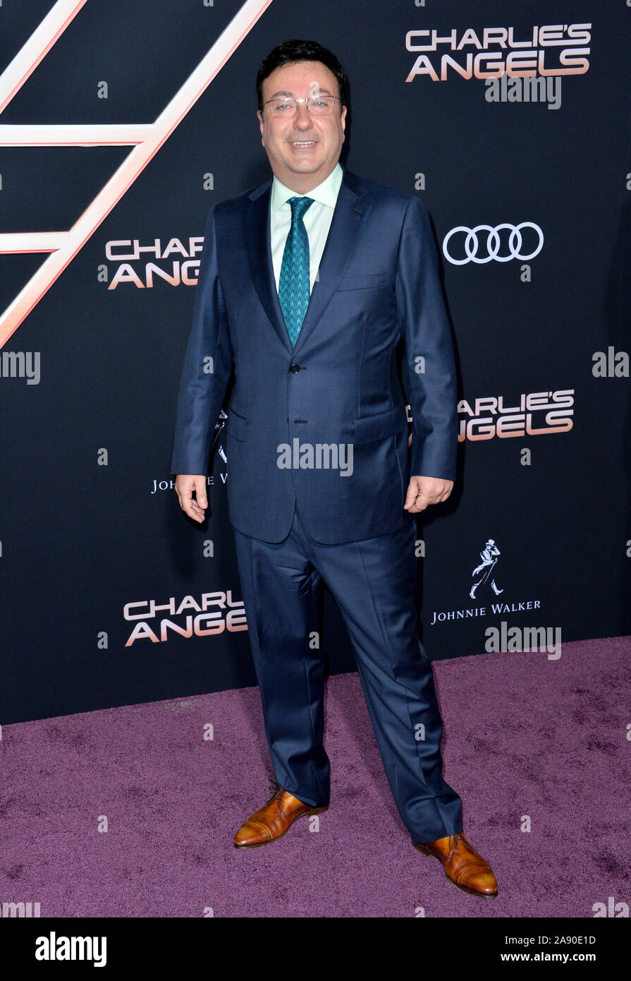 Los Angeles, USA. 11th Nov, 2019. Evan Spiliotopoulos at the world ...