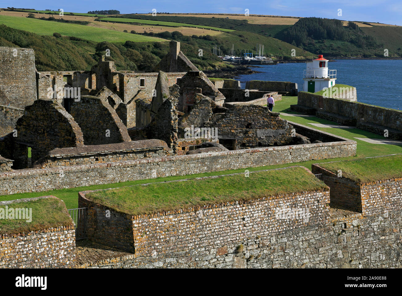 Lighthouse at charles fort hi-res stock photography and images - Alamy