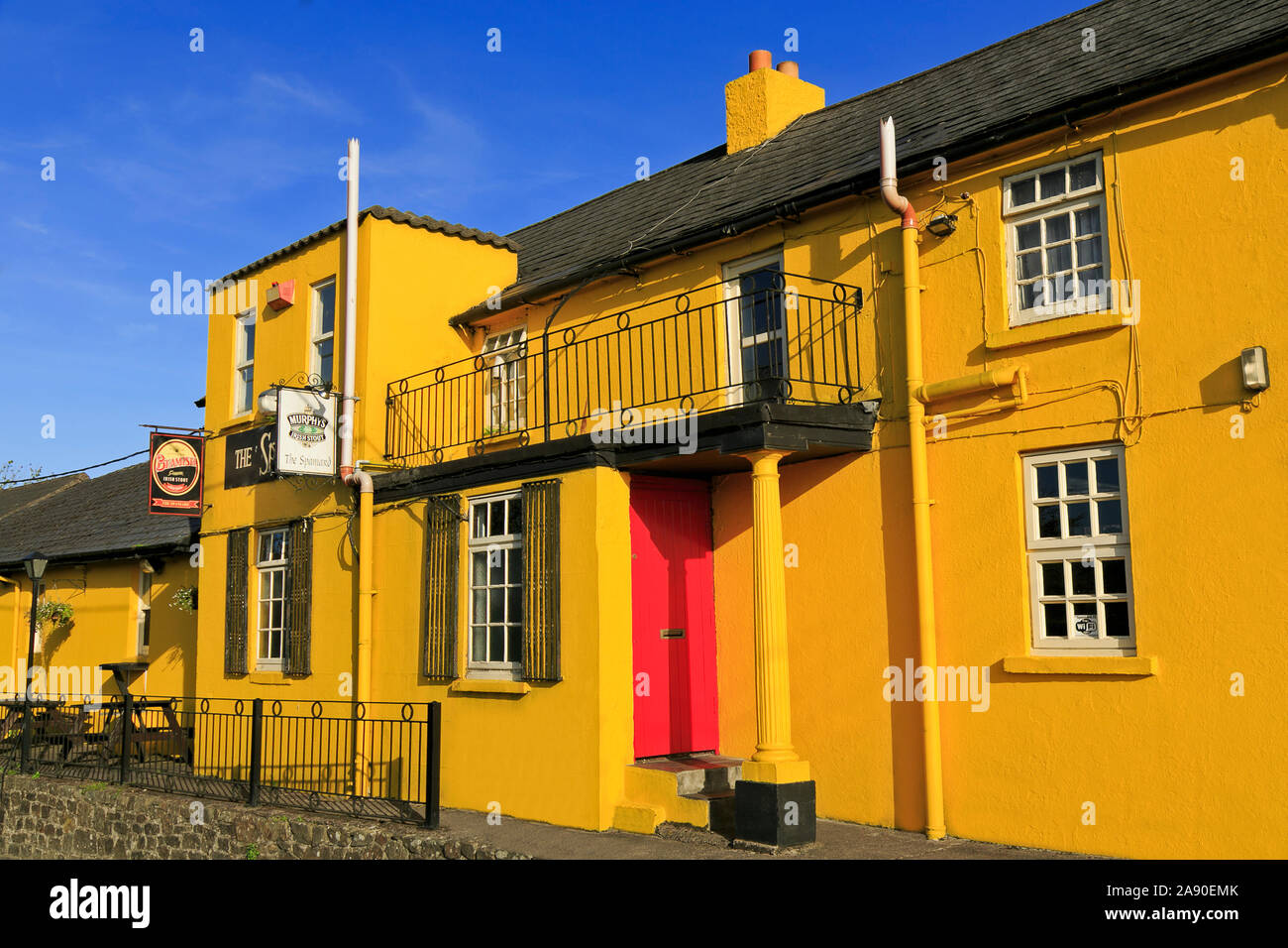 The Spaniard Pub in Sandycove, Kinsale, County Cork, Ireland Stock ...
