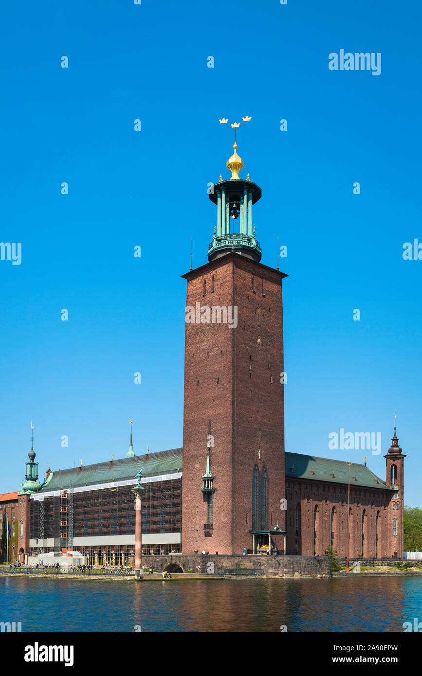 Stadshuset stockholm tower hi-res stock photography and images - Alamy