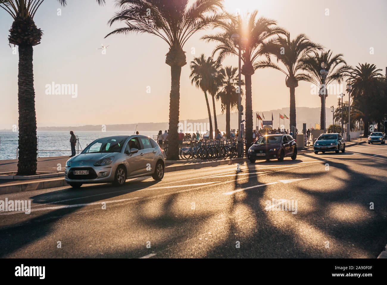 Views nice french riviera hi-res stock photography and images - Alamy