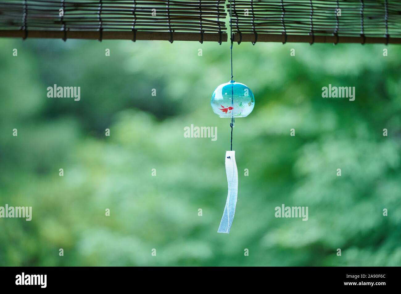 Traditional Japanese wind chime Stock Photo - Alamy