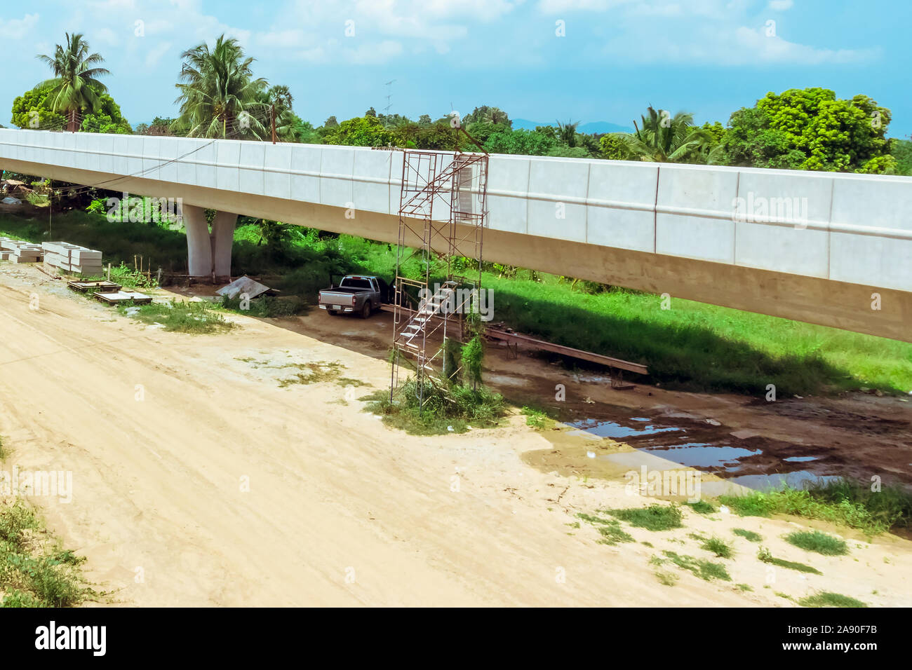 Motorway maintenance project hi-res stock photography and images - Alamy