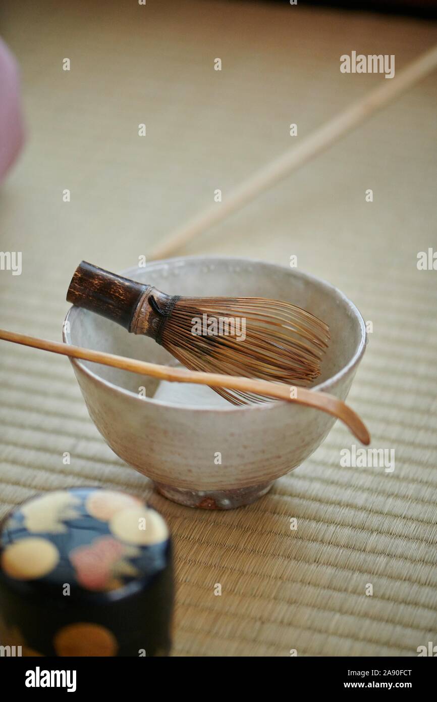 Japanese traditional tea ceremony Stock Photo - Alamy