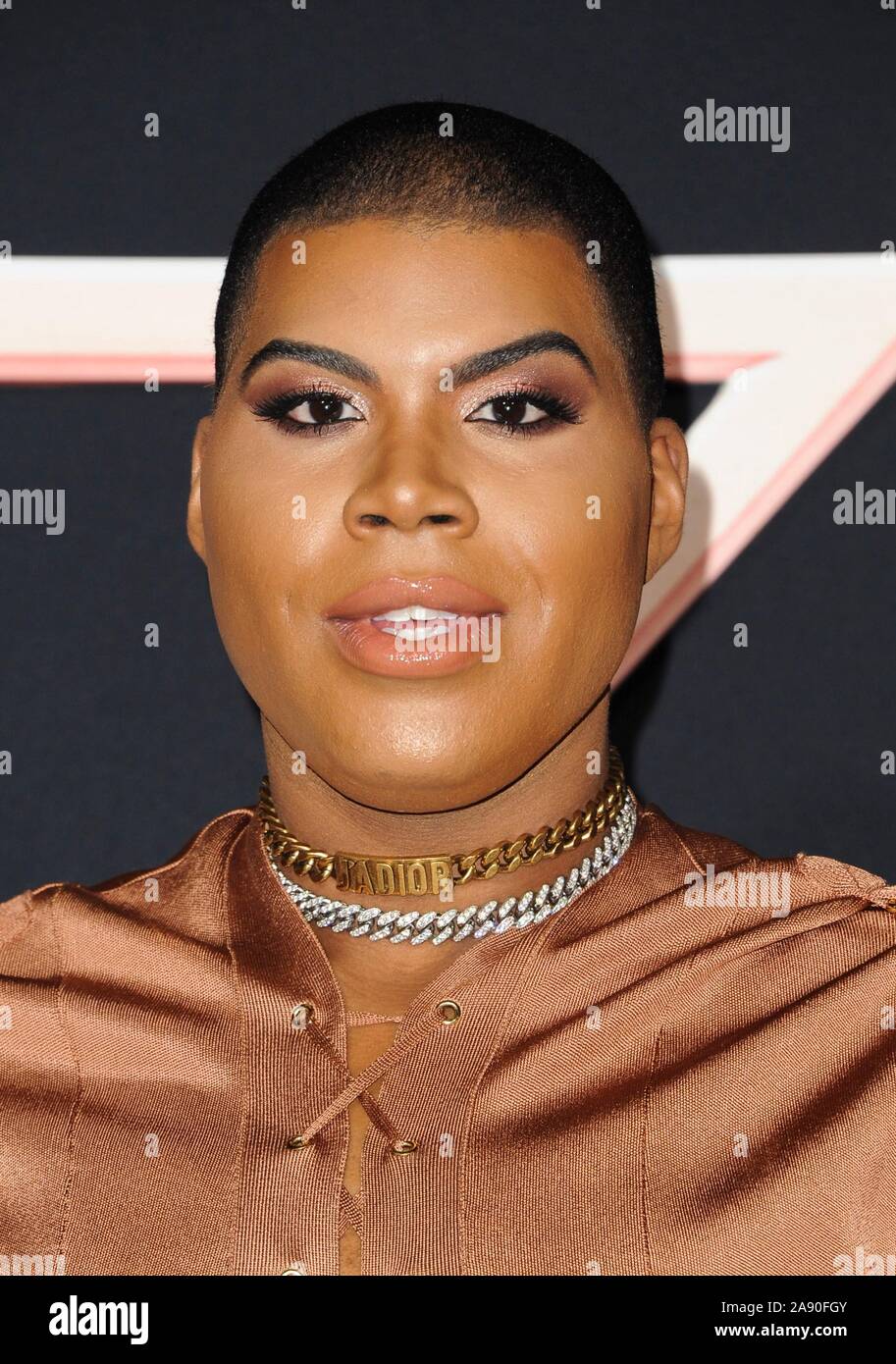 Los Angeles, CA. 11th Nov, 2019. EJ Johnson at arrivals for CHARLIE'S ...