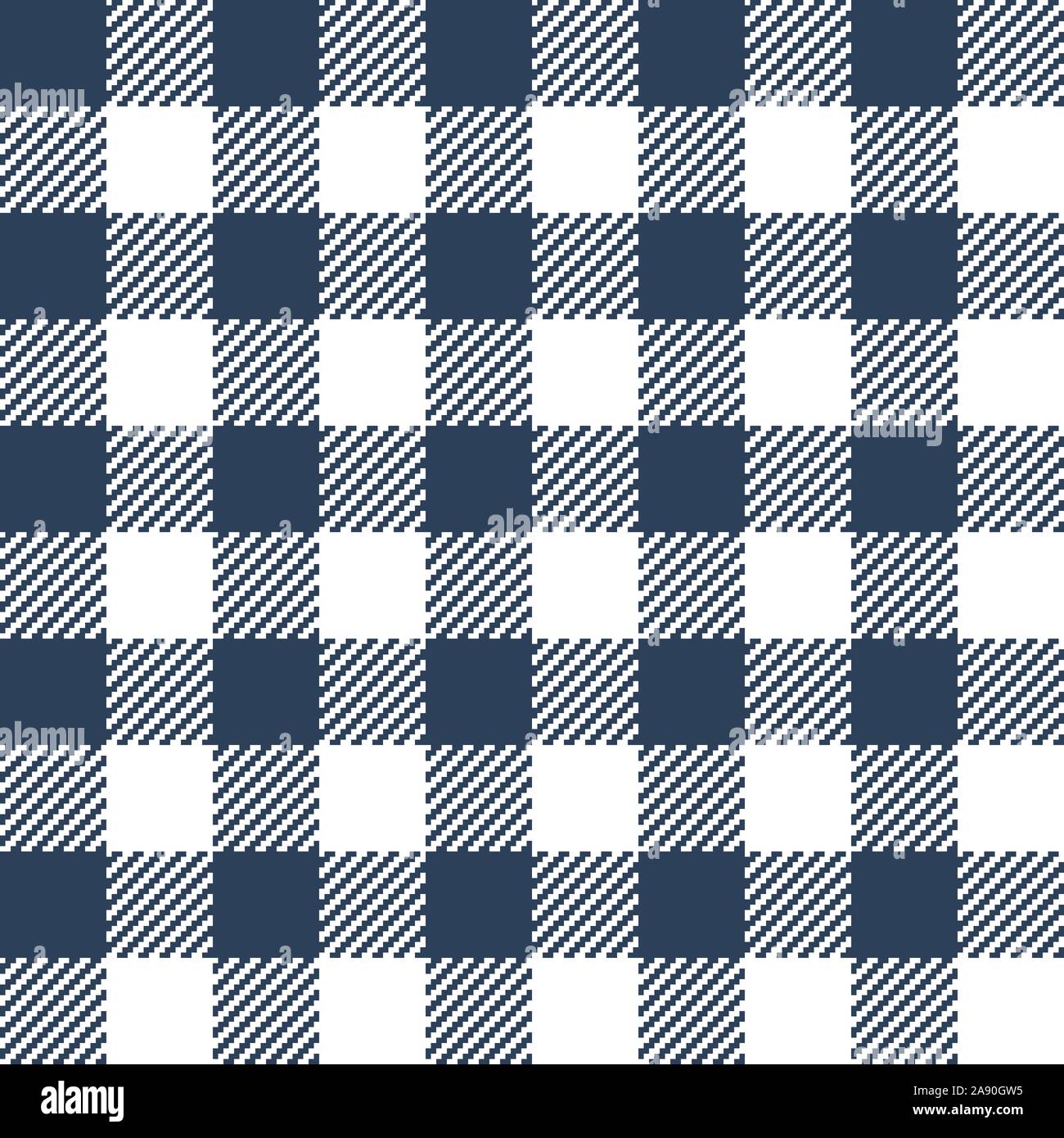 Blue Gingham seamless pattern. Texture from squares for - plaid ...