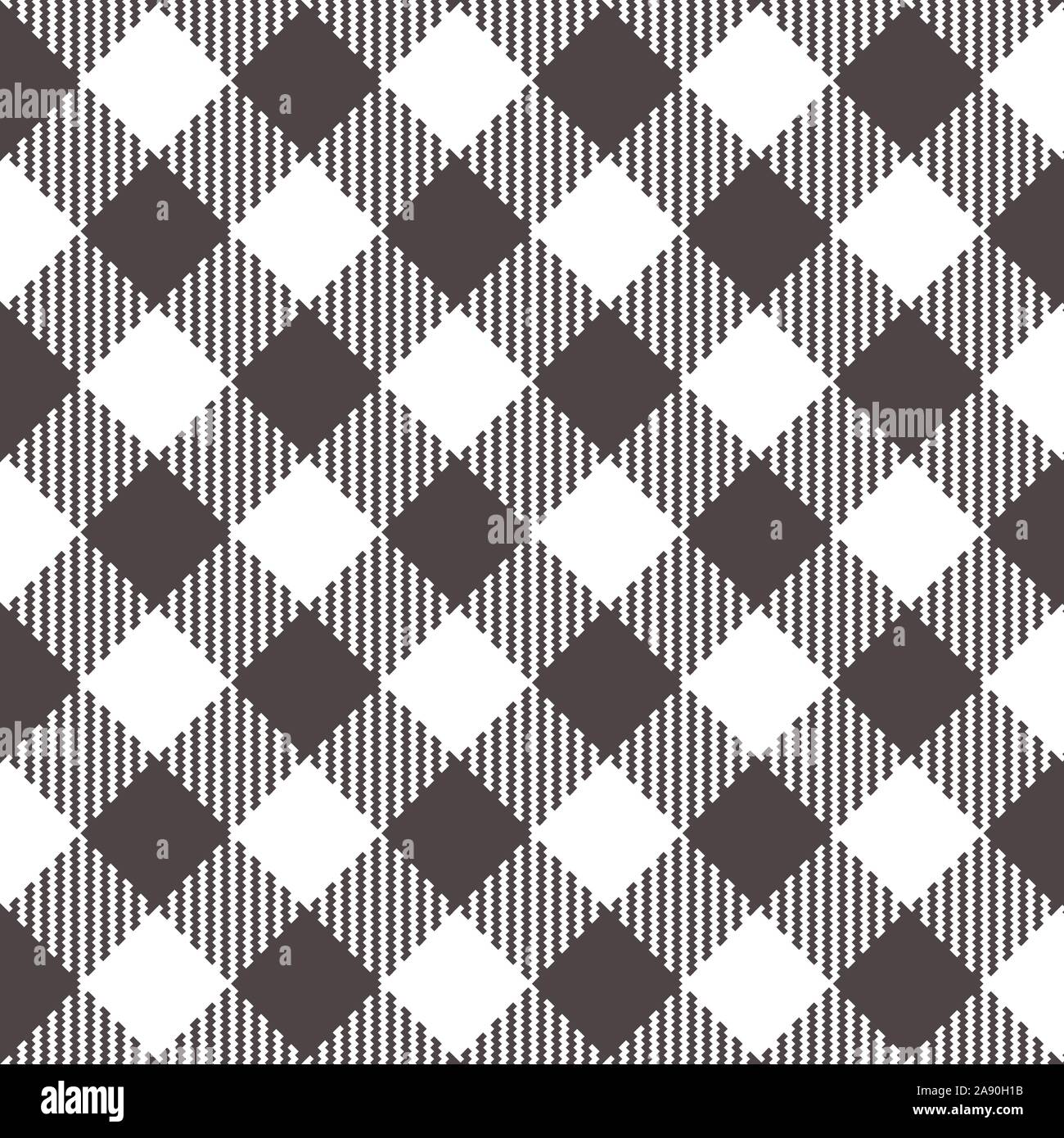 Brown Gingham seamless pattern. Texture from squares for - plaid ...