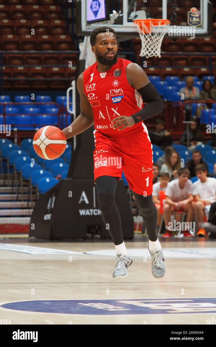 mack, playmaker of ax armani during AX Armani Exchange Olimpia Milano ...