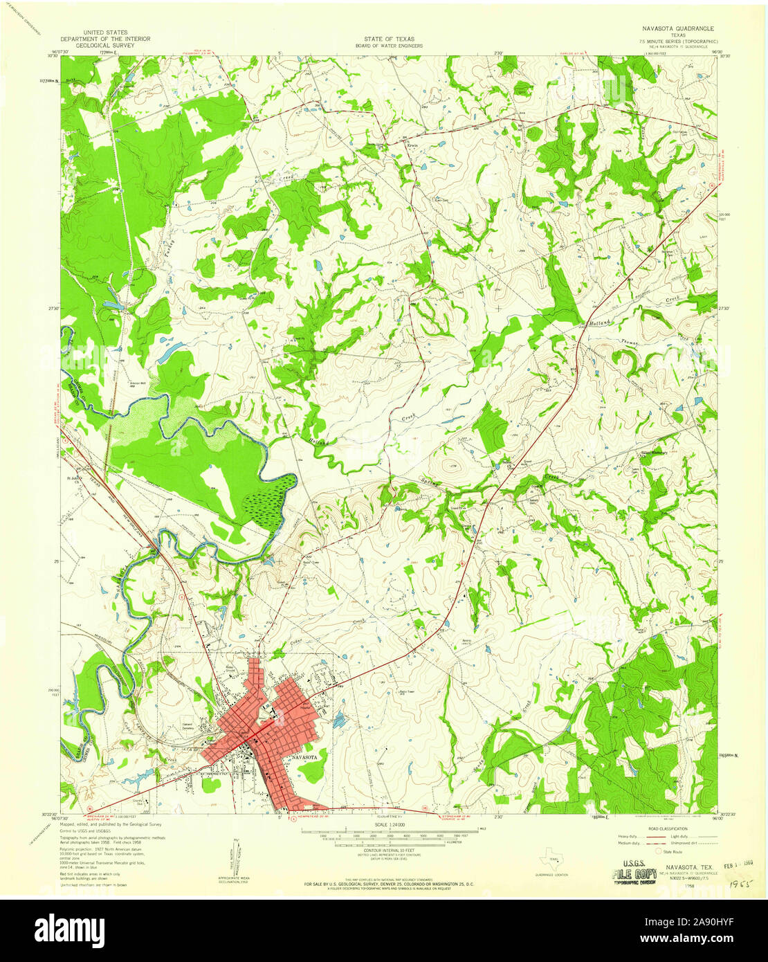 Map of navasota hi-res stock photography and images - Alamy