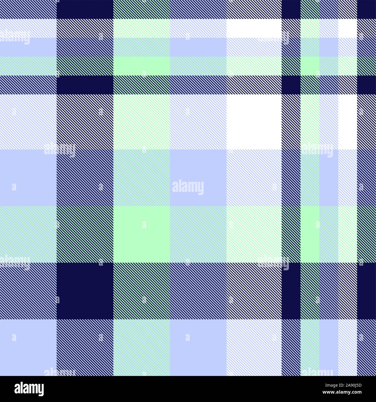 Classic Modern Plaid Tartan Seamless Pattern in Vector - This is a ...