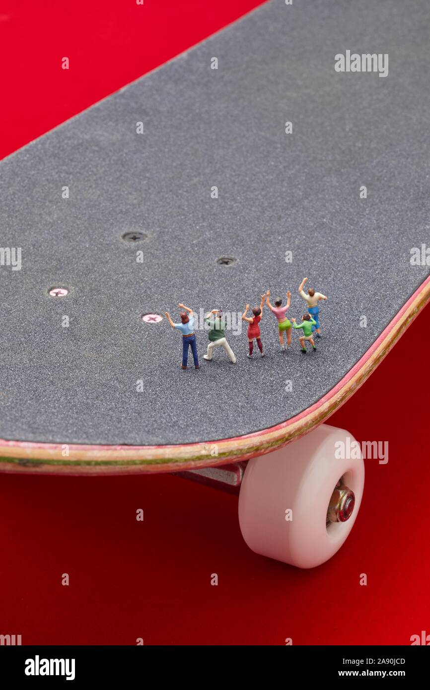 Sporting equipment and miniatures Stock Photo - Alamy