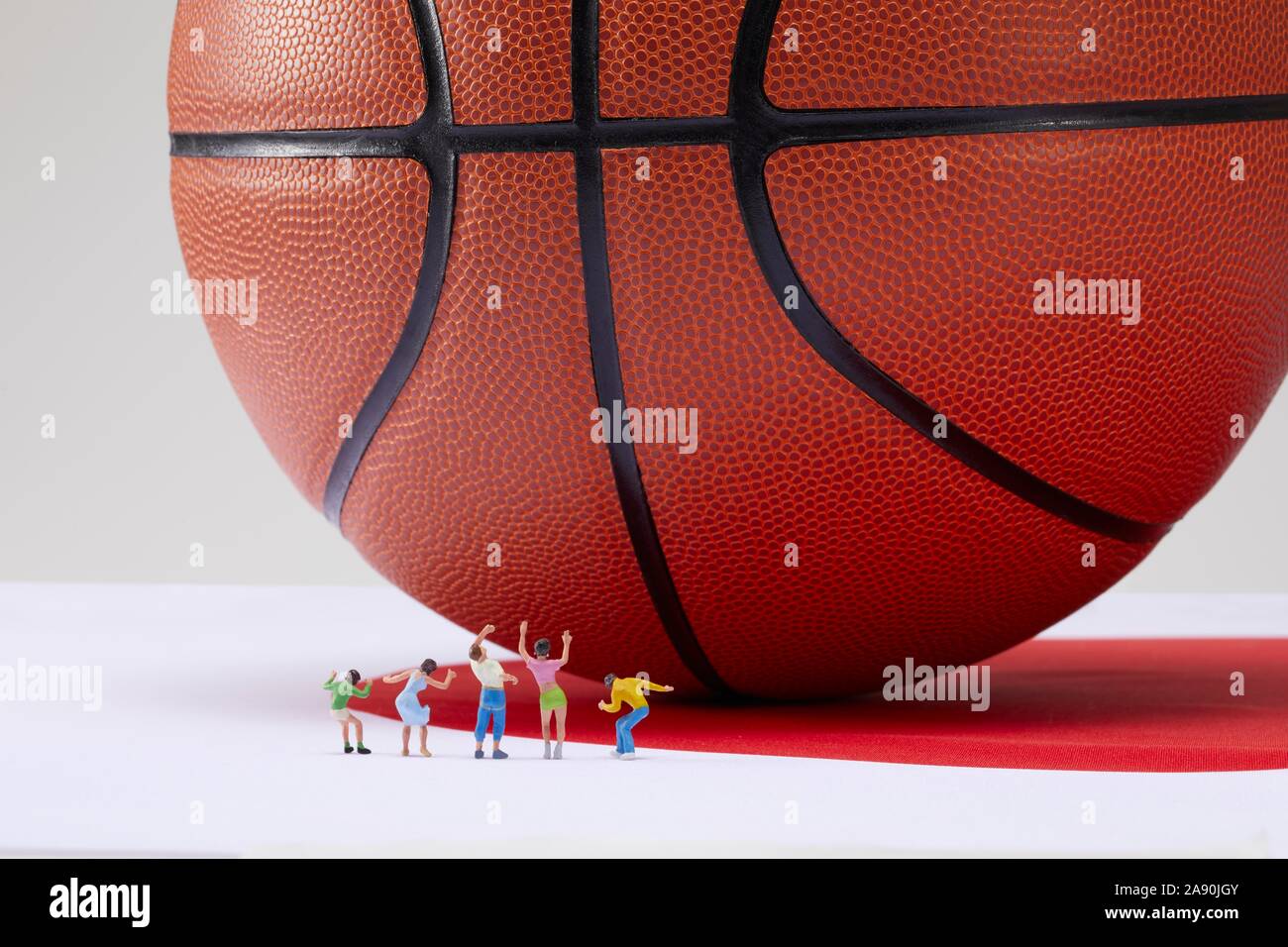 Sporting equipment and miniatures Stock Photo - Alamy