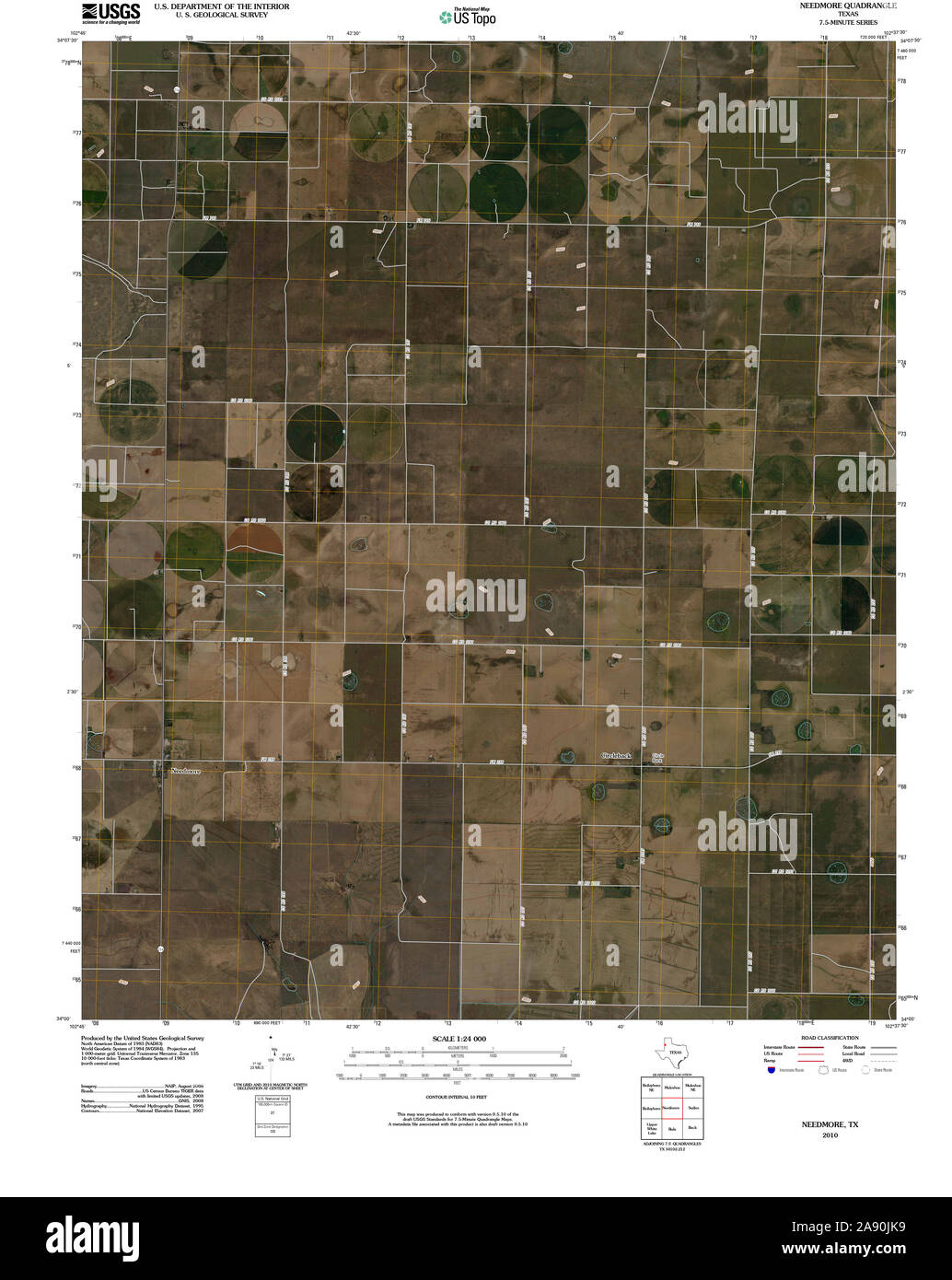Map of needmore hi-res stock photography and images - Alamy