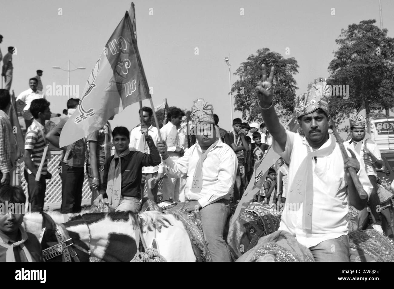 Gujarat: Political celebration of the communist party and honouring ...