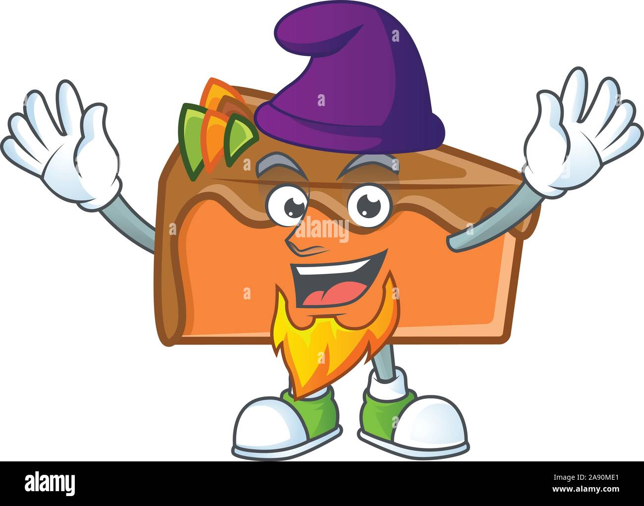 Small cake slice Stock Vector Images - Alamy